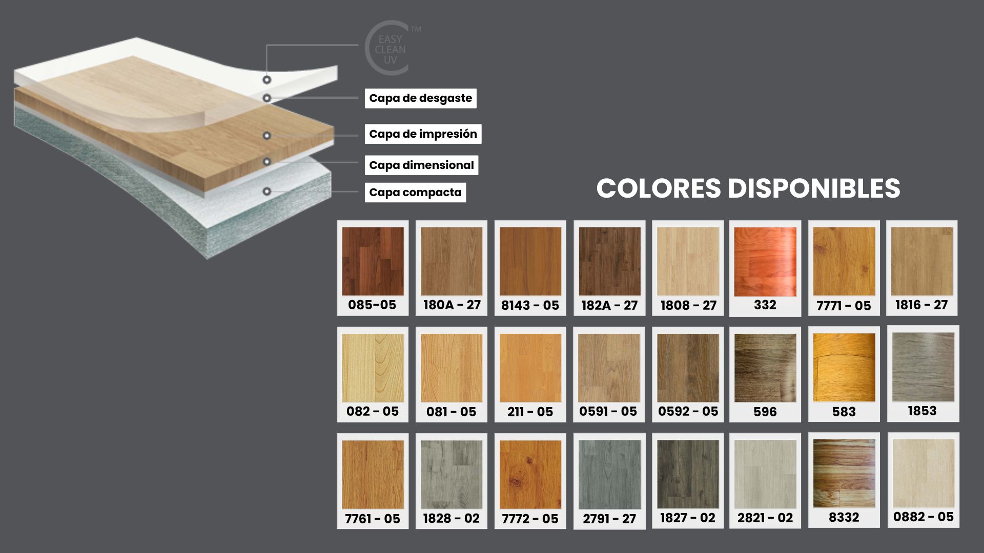 Piso Vinílico Caleo Wood – Revestimiento de alta calidad para espacios comerciales y ...